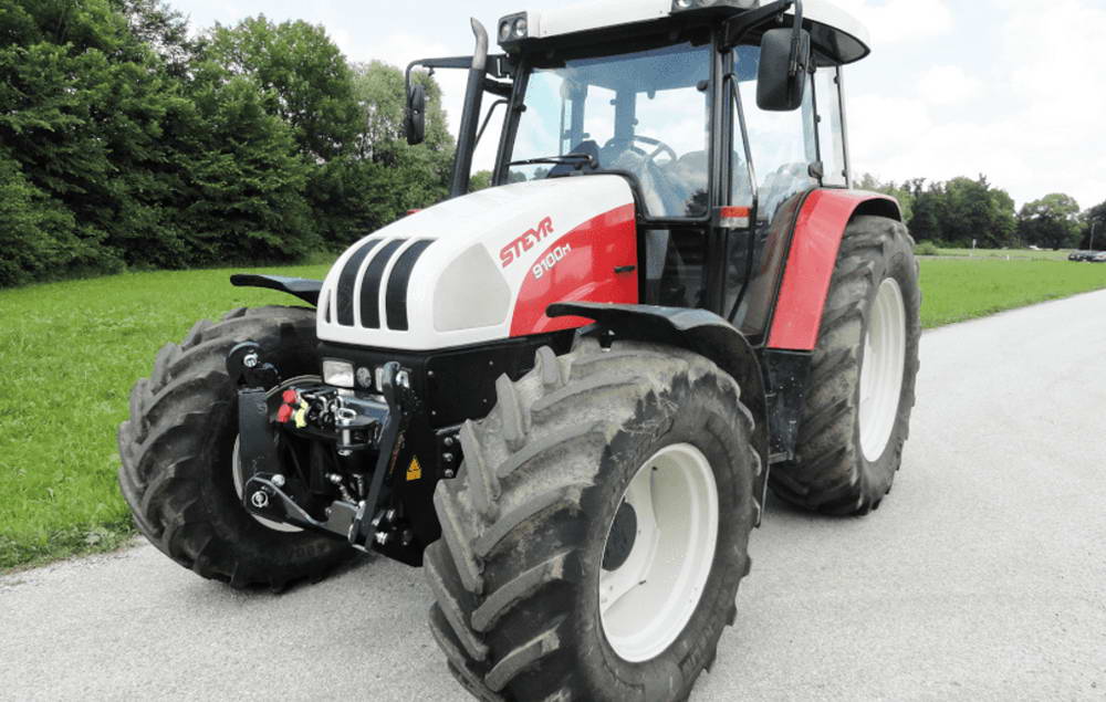 Steyr 9090 M Forst 4WD Tractor Specs & Dimensions (2003 - 2007) | LECTURA Specs