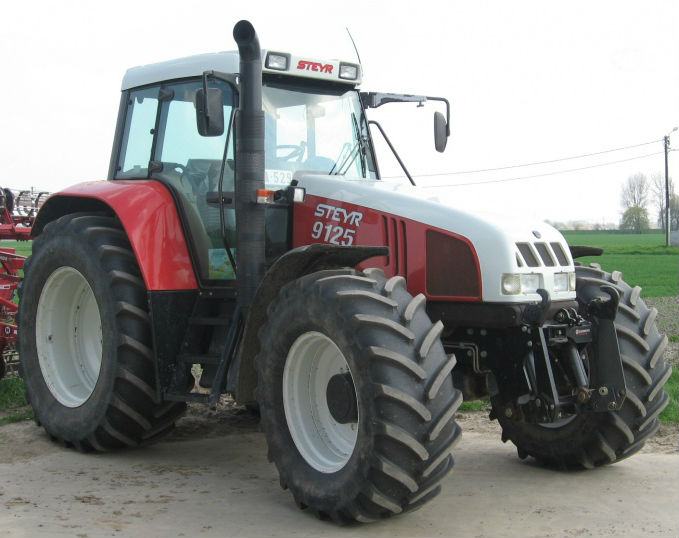 Steyr 9145 Basis A 4WD Tractor Specs & Dimensions (1999 - 2001 ...