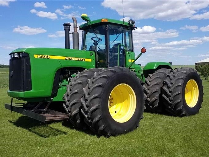 John Deere 9400 4WD Tractor Specs & Dimensions (2000 - 2001) | LECTURA ...