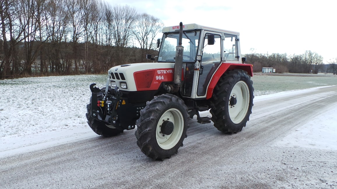 Steyr 970 Kompakt A 4WD Tractor Specs & Dimensions (1992 - 1995 ...