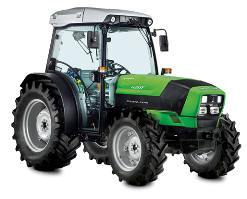 DEUTZ-FAHR Agroplus 410 4WD Tractor Specs & Dimensions (2018 - 2021 ...