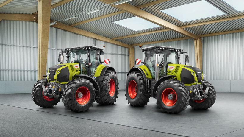 Claas Axion 810 4WD Tractor Specs & Dimensions (2020 - 2024) | LECTURA ...