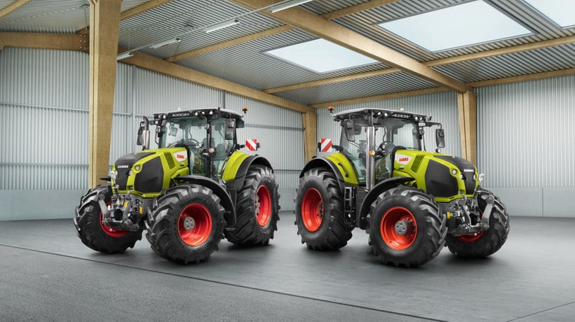 Claas Axion 850 4WD Tractor Specs & Dimensions (2020 - 2024) | LECTURA ...