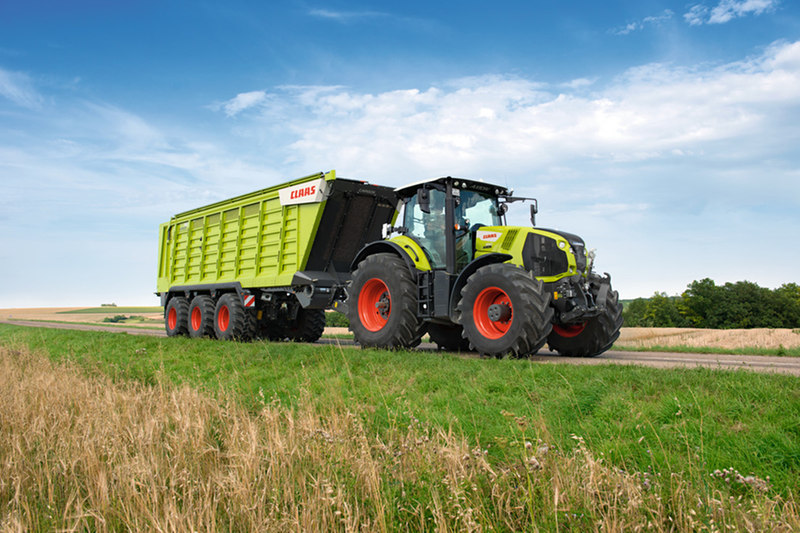 Claas Axion 850 Cmatic 4WD Tractor Specs & Dimensions (2020 - 2024 ...