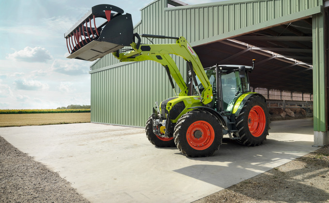Claas Axos 3.105 Comfort 4WD Tractor Specs & Dimensions (2025 - 2026 ...