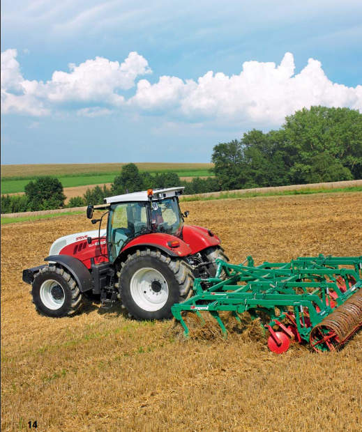 Steyr CVT 6200 Basis 4WD Tractor Specs & Dimensions (2010 - 2011 ...