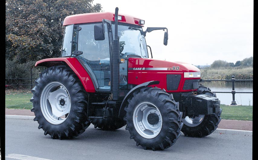 Case IH CX 90 Komf. 4WD Tractor Specs & Dimensions (1998 - 2001 ...