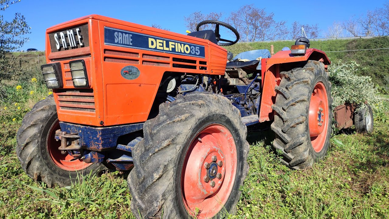 SAME Delfino 35 A DT 4WD Tractor Specs & Dimensions (1990 - 1996 ...