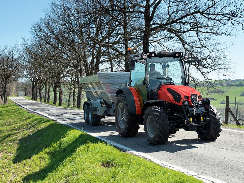 SAME Dorado CVT 90 4WD Tractor Specs & Dimensions (2020 - 2025 ...