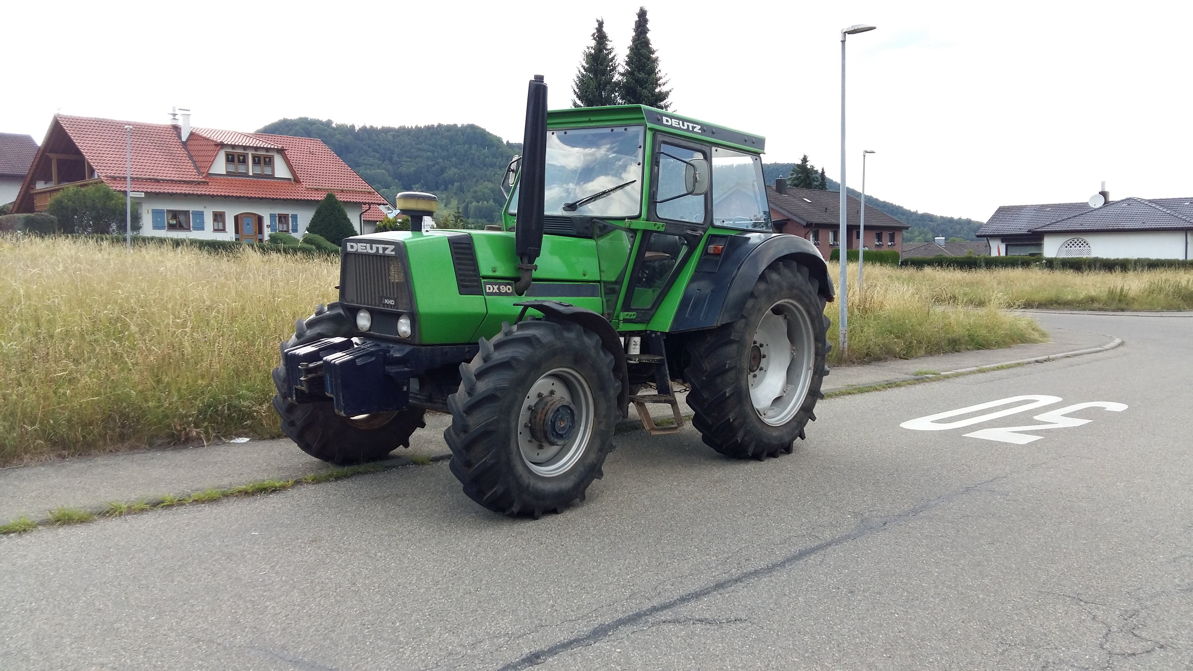 DEUTZ-FAHR DX 90 4WD Tractor Specs & Dimensions (1978 - 1982) | LECTURA ...