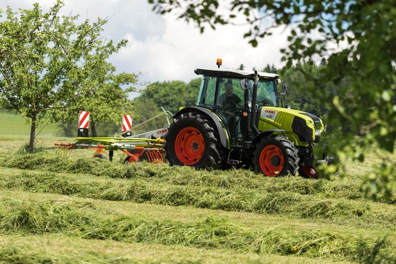 Claas Elios 230 4WD Tractor Specs & Dimensions (2018 - 2021) | LECTURA ...