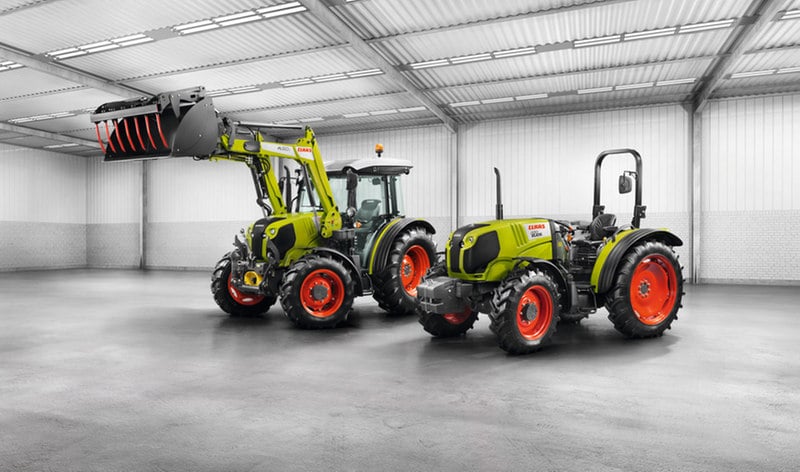 Claas Elios 230 4WD Tractor Specs & Dimensions (2018 - 2021) | LECTURA ...