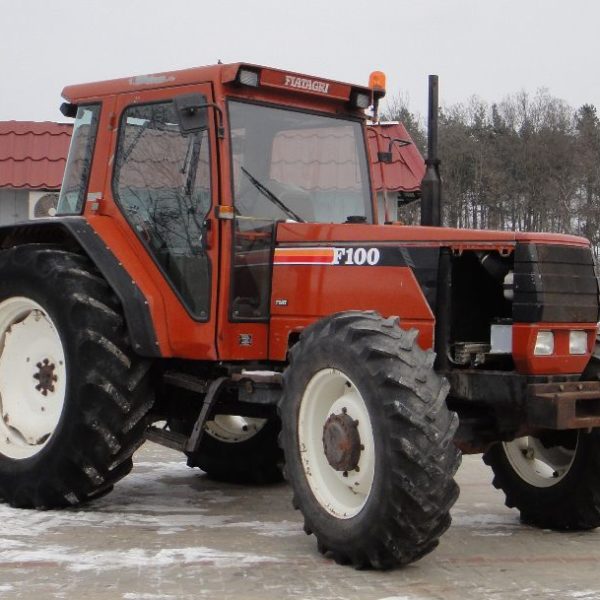 Fiatagri F 100 4WD Tractor Specs & Dimensions (1990 - 1995) | LECTURA Specs