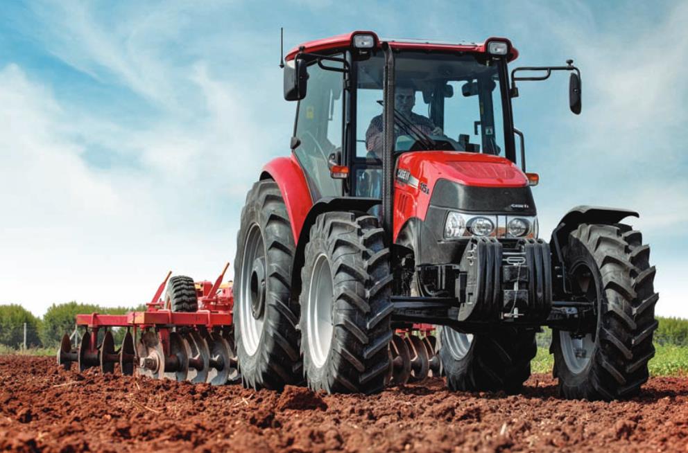 Case IH Farmall 105 A Basis 4WD Tractor Specs & Dimensions (2013 - 2017 ...