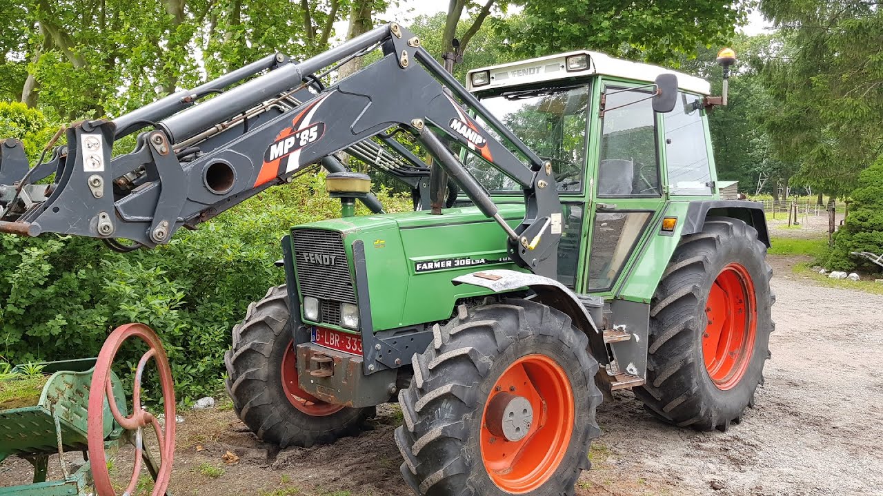 Fendt Farmer 306 LSA 4WD Tractor Specs & Dimensions (1990 - 1994) | LECTURA Specs