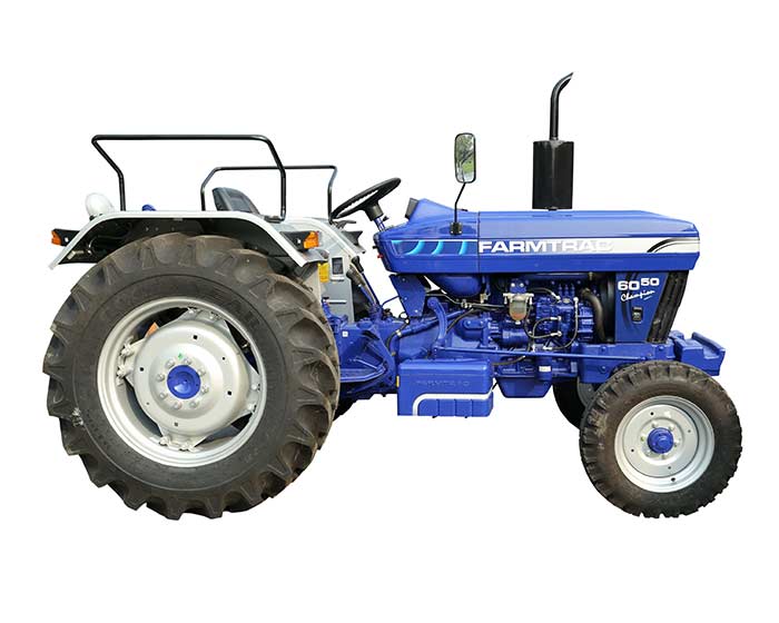 Farmtrac Farmtrac 6050E 4WD Tractor Specs & Dimensions (2023 - 2025 ...