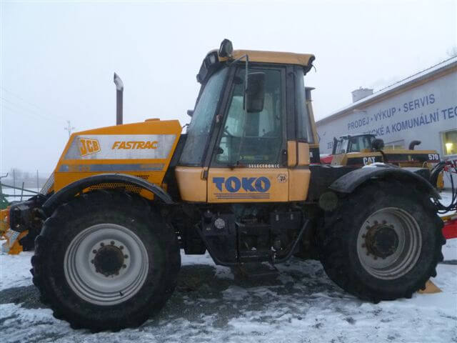 JCB Fastrac 185 T 65 4WD Tractor Specs & Dimensions (1995 - 1998 ...