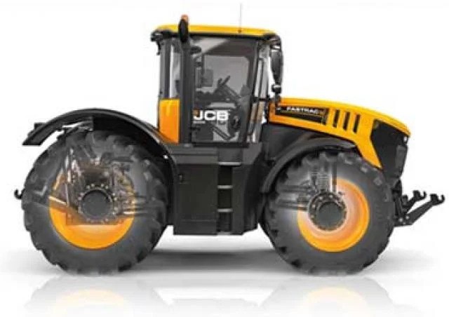 JCB Fastrac 8330 iCON 4WD Tractor Specs & Dimensions (2022 - 2025 ...