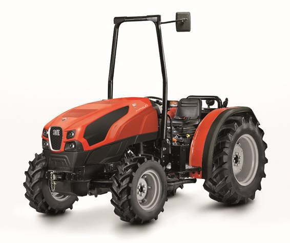 SAME Frutteto 90 Classic 4WD Tractor Specs & Dimensions (2017 - 2025 ...