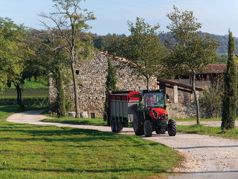 SAME Frutteto 90 4WD Tractor Specs & Dimensions (2023 - 2025) | LECTURA ...