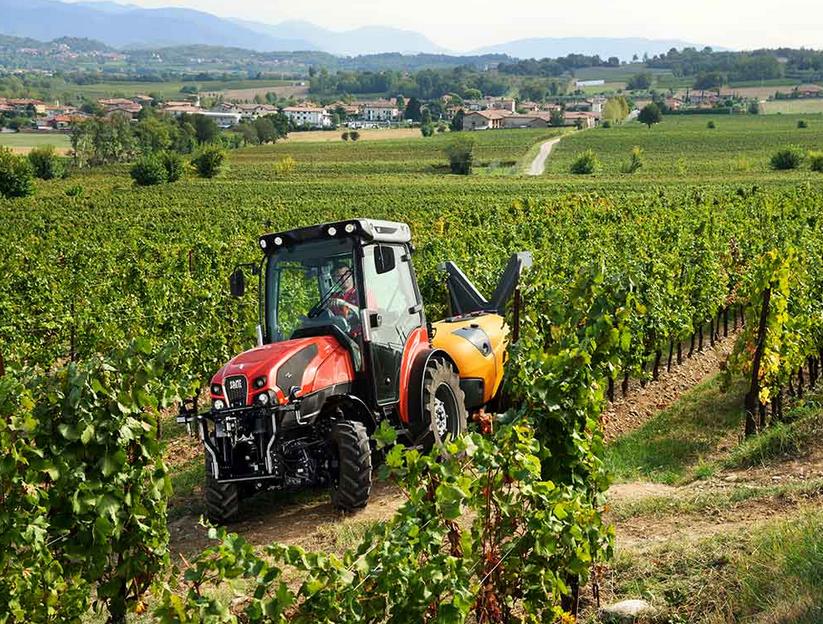 SAME Frutteto CVT V 90 4WD Tractor Specs & Dimensions (2018 - 2025 ...