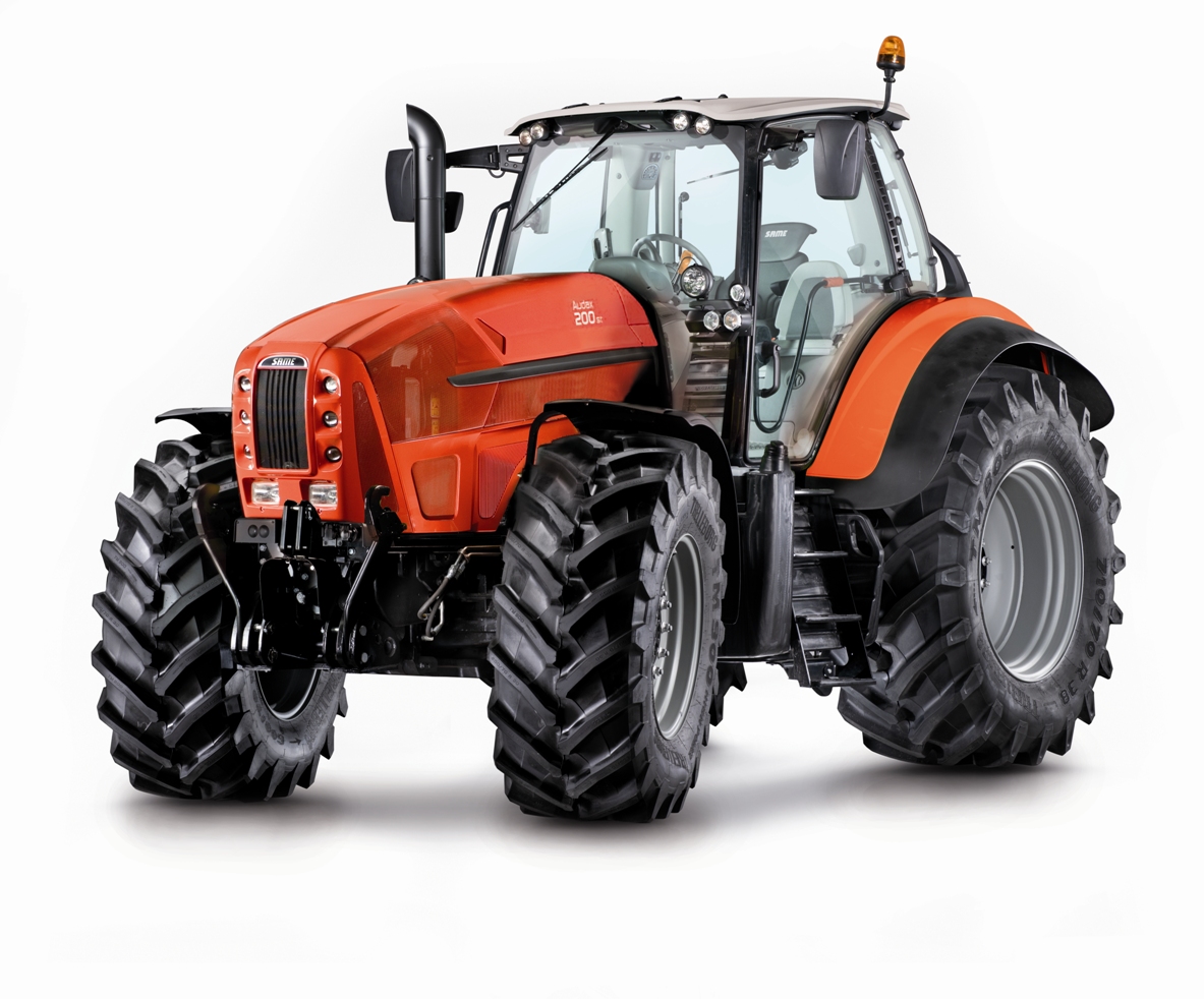 SAME Iron 175 Hi-Line DCR 4WD Tractor Specs & Dimensions (2008 - 2009) | LECTURA Specs