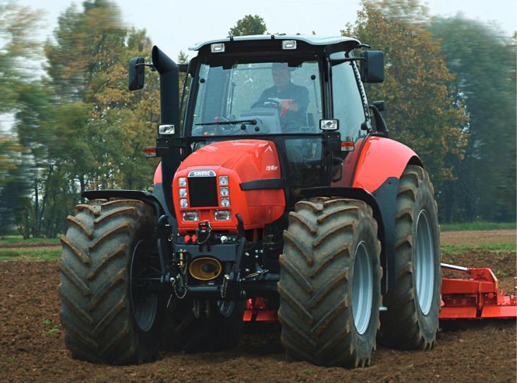SAME Iron 175 Hi-Line DCR 4WD Tractor Specs (2009 - 2012) | LECTURA Specs