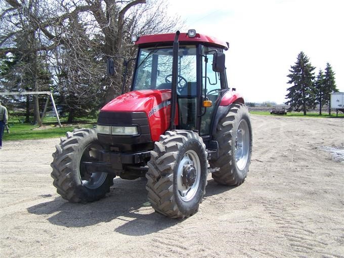Case IH JX 85 Basis 4WD Tractor Specs & Dimensions (2002 - 2003 ...