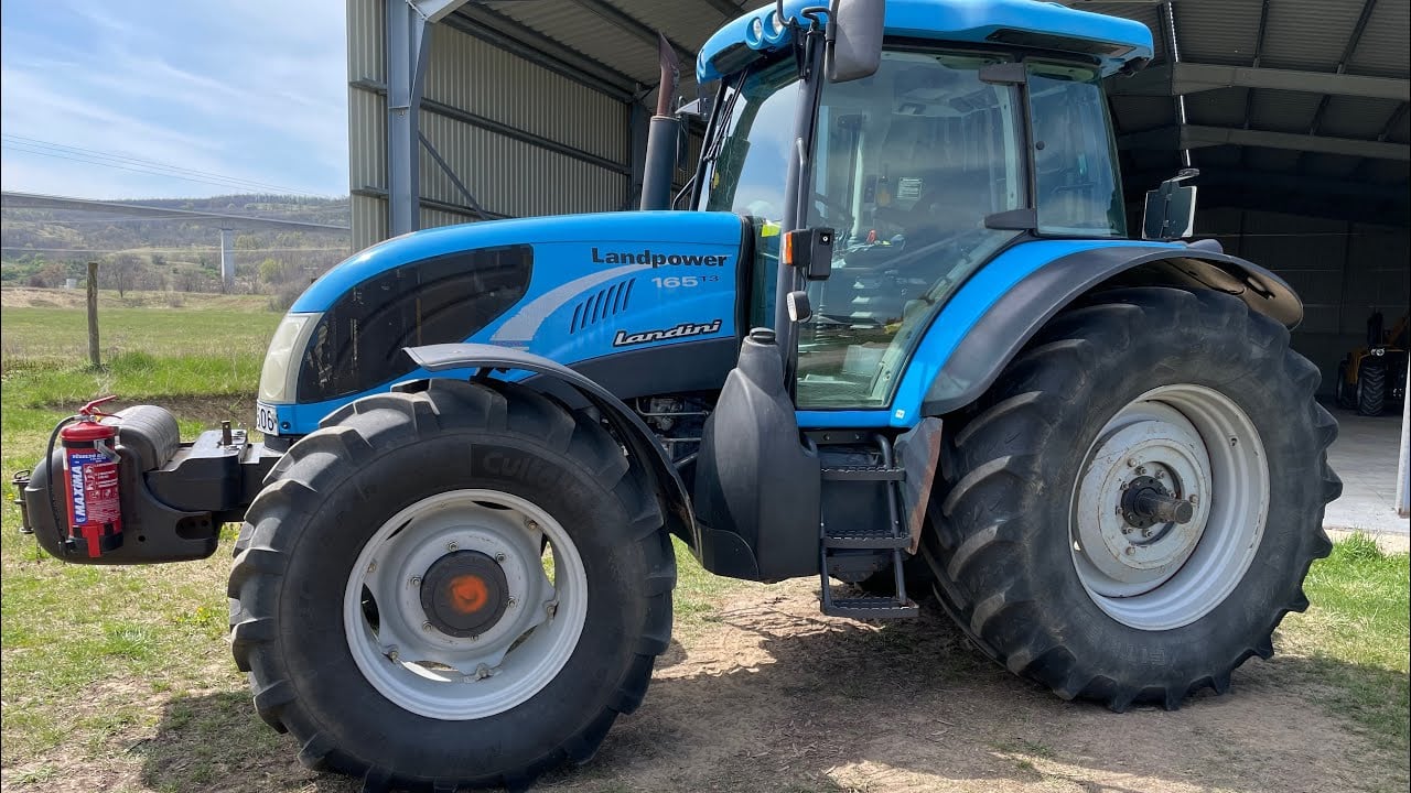 Landini Landpower 165 Toptronic 4WD Tractor Specs & Dimensions (2013 ...