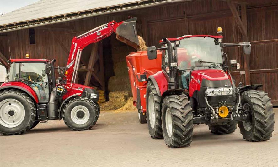 Case IH Luxxum 110 Basis 4WD Tractor Specs & Dimensions (2021 - 2023 ...