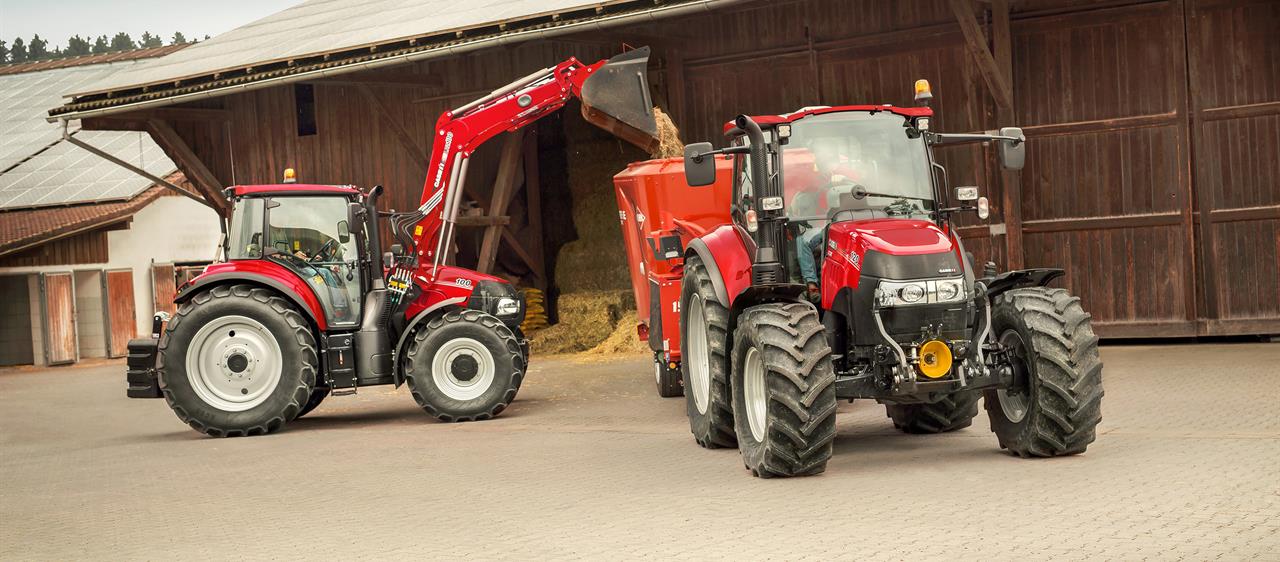 Case IH Luxxum 120 Basis 4WD Tractor Specs & Dimensions (2016 - 2021 ...