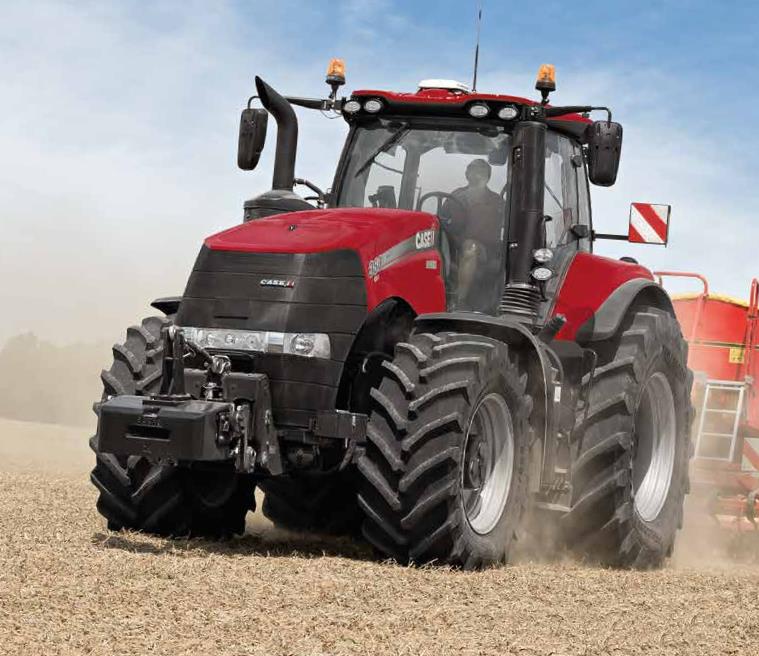 Case IH Magnum 310 CVX Basis 4WD Tractor Specs & Dimensions (2014 ...
