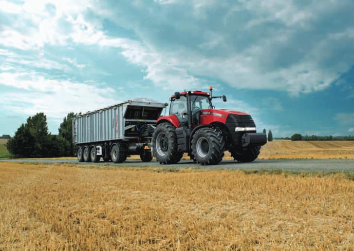Case IH Magnum CVX 290 EP Basis 4WD Tractor Specs & Dimensions (2014 ...