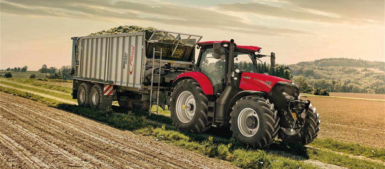 Case IH Maxxum 145 CVXDrive 4WD Tractor Specs & Dimensions (2020 - 2025 ...