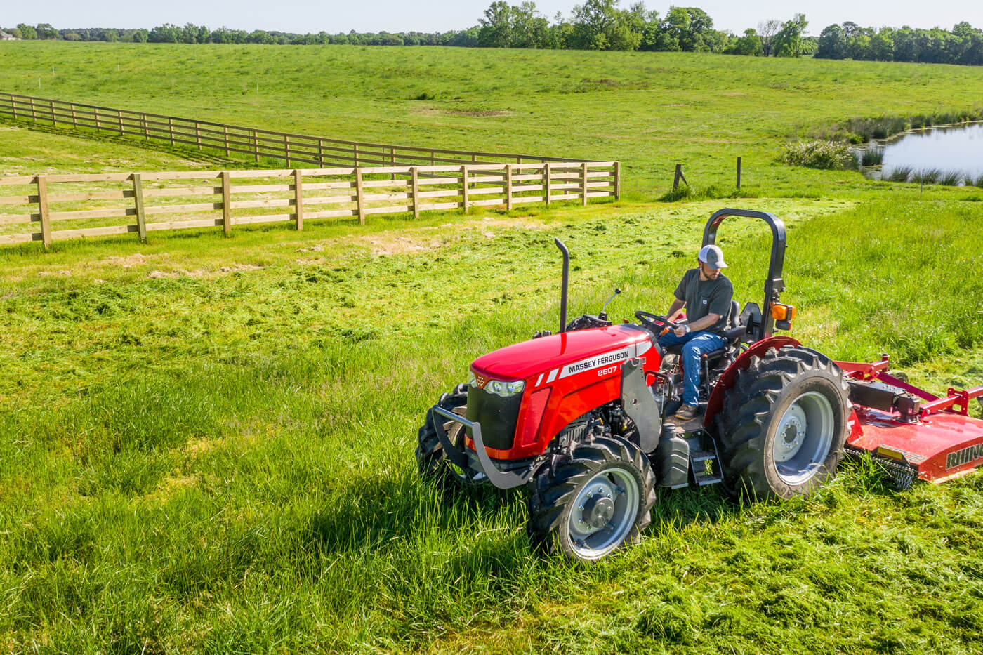 Massey Ferguson MF 2606 H 4WD Tractor Specs & Dimensions (2023 - 2025 ...