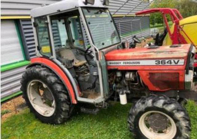 Massey Ferguson MF 3645 Autom. 4WD Tractor Specs & Dimensions (1990 ...