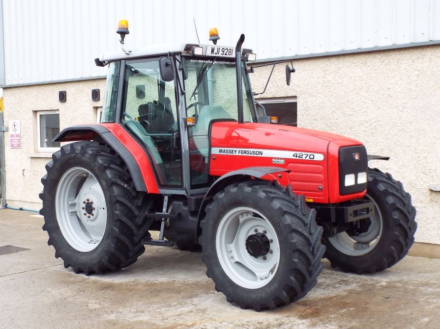 Massey Ferguson MF 4270 STD 4WD Tractor Specs & Dimensions (1997 - 2001 ...