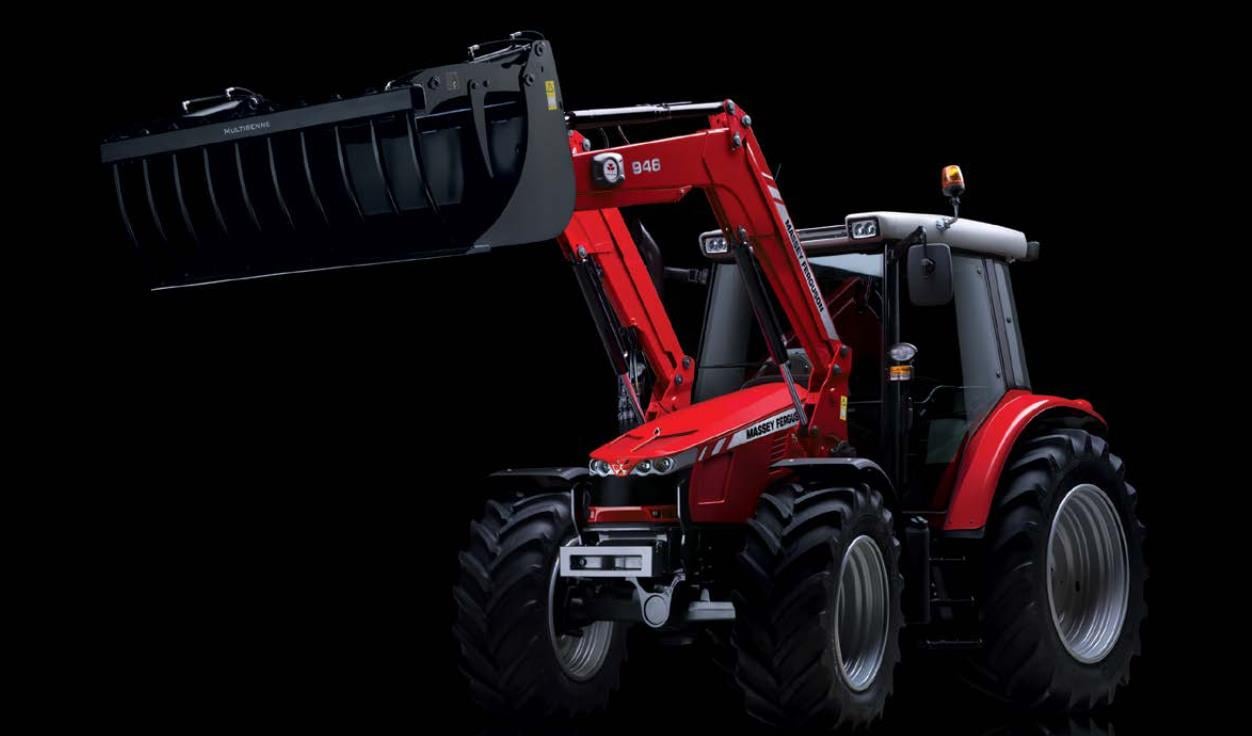 Massey Ferguson MF 5455-4 Standard 4WD Tractor Specs & Dimensions (2011 ...