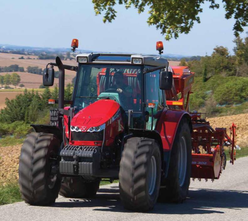 Massey Ferguson MF 5470-4 Edition 4WD Tractor Specs & Dimensions (2011 ...
