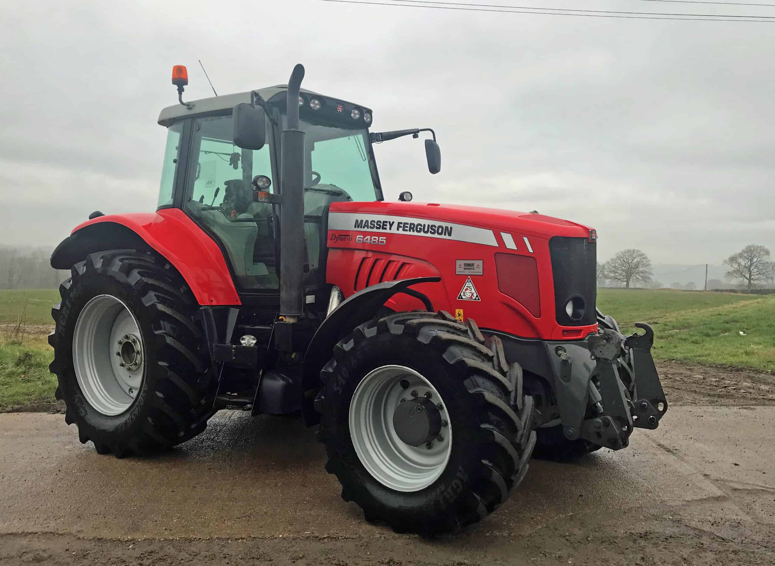 Massey Ferguson MF 6485 Edition 4WD Tractor Specs & Dimensions (2007 ...