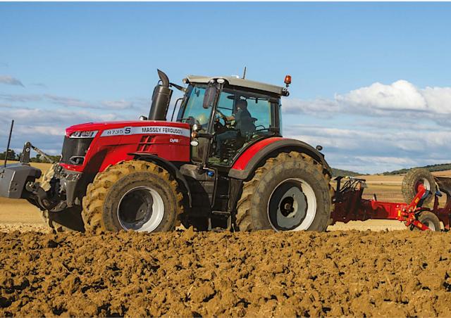 Massey Ferguson MF 8735 S 4WD Tractor Specs & Dimensions (2017 - 2019 ...
