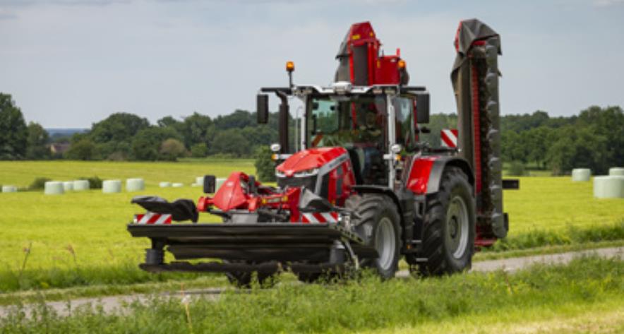 Massey Ferguson MF 8S.265 4WD Tractor Specs & Dimensions (2020 - 2025 ...