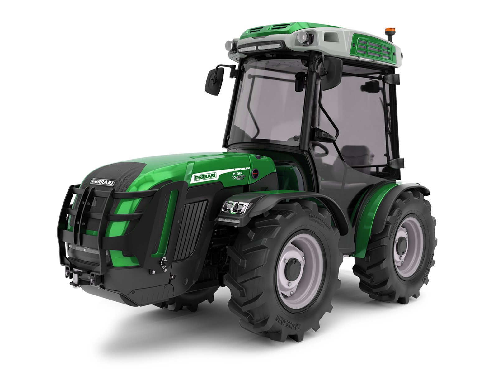 Ferrari Mizar 70 Dualsteer 4WD Tractor Specs & Dimensions (2023 - 2025 ...
