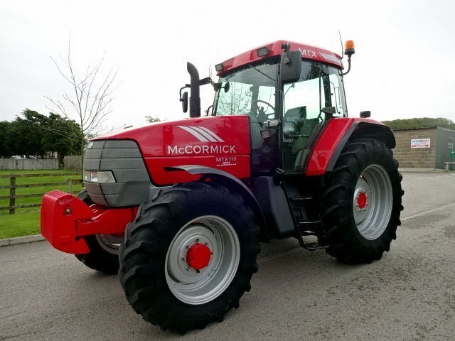 McCormick MTX 110 4WD Tractor Specs & Dimensions (2002 - 2004 ...