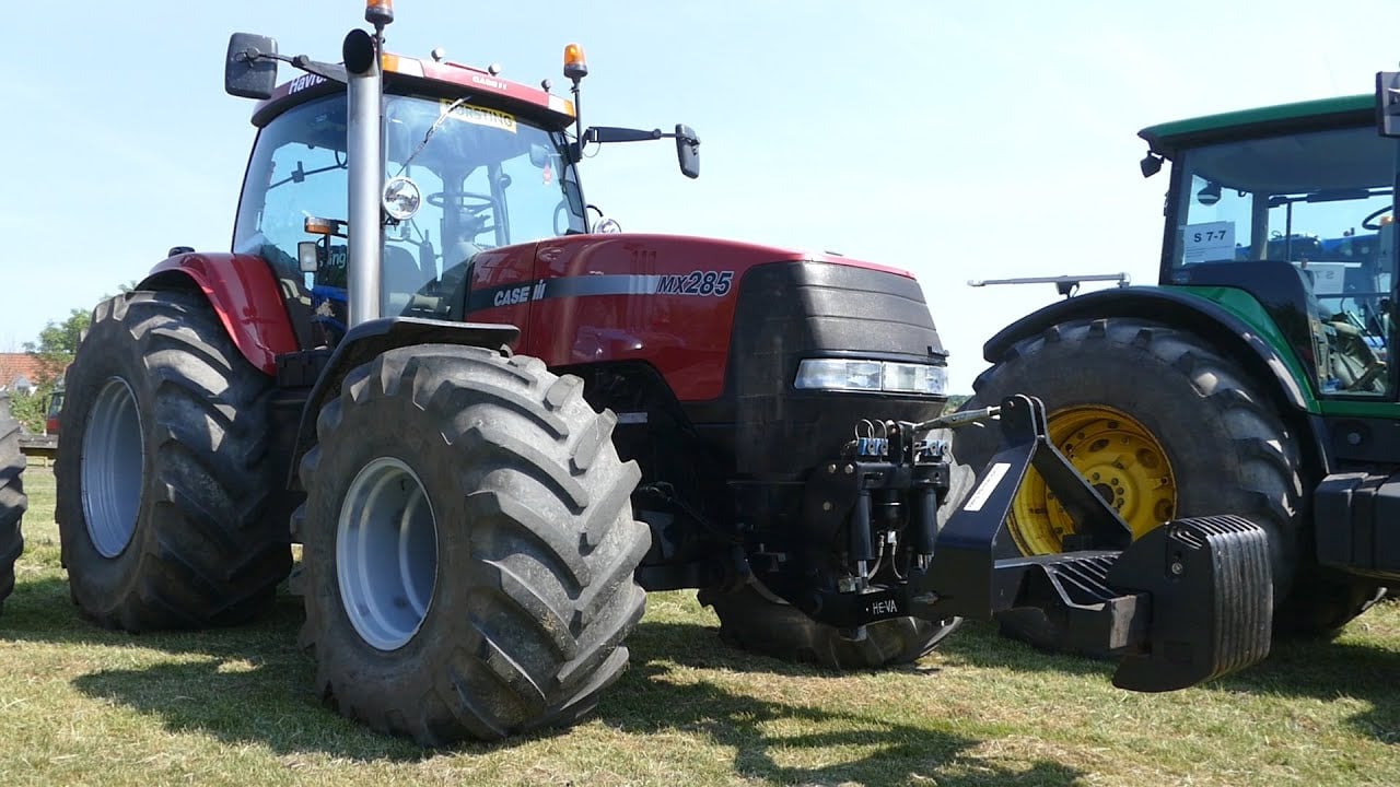 Case IH MXM 285 4WD Tractor Specs & Dimensions (2002 - 2003) | LECTURA ...