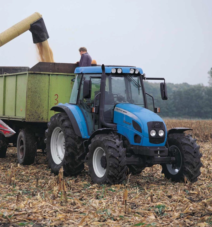 Landini Mythos DT 100 Delta Pro 4WD Tractor Specs & Dimensions (2000 ...