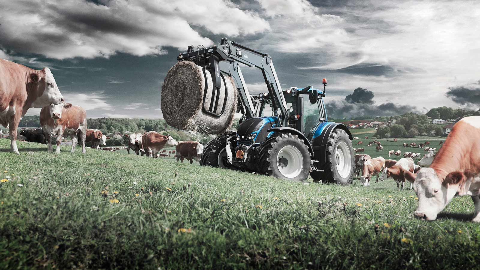 Valtra N154EA 4WD Tractor Specs & Dimensions (2016 - 2019) | LECTURA Specs