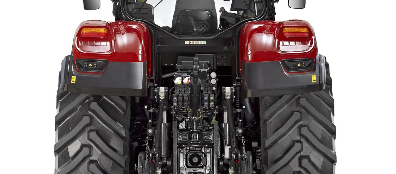 Case IH Optum 250 CVX Komfort 4WD Tractor Specs & Dimensions (2018 ...