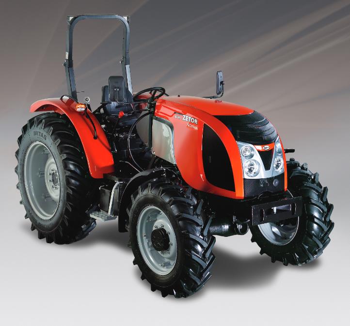 Zetor Proxima Cabrio 95 EKO 4WD Tractor Specs & Dimensions (2010 - 2014 ...