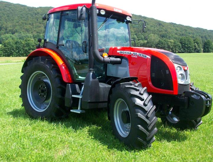 Zetor Proxima Power 90 4WD Tractor Specs & Dimensions (2010 - 2016 ...